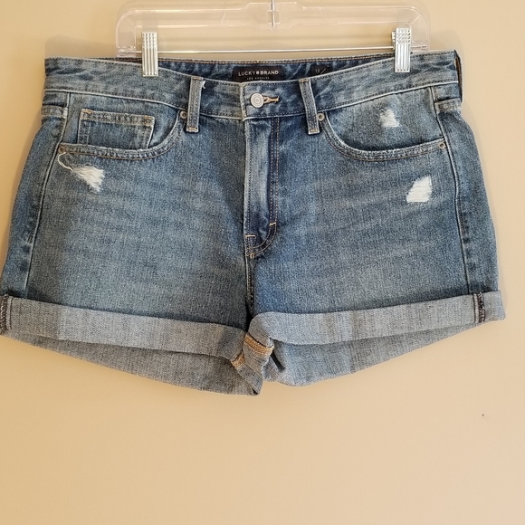 Lucky Brand | Shorts | New Lucky Boyfriend Style Shorts With Cuff ...